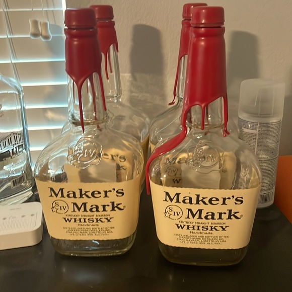 Art | 315 Makers Mark Bottle Empty 175 Liter | Poshmark